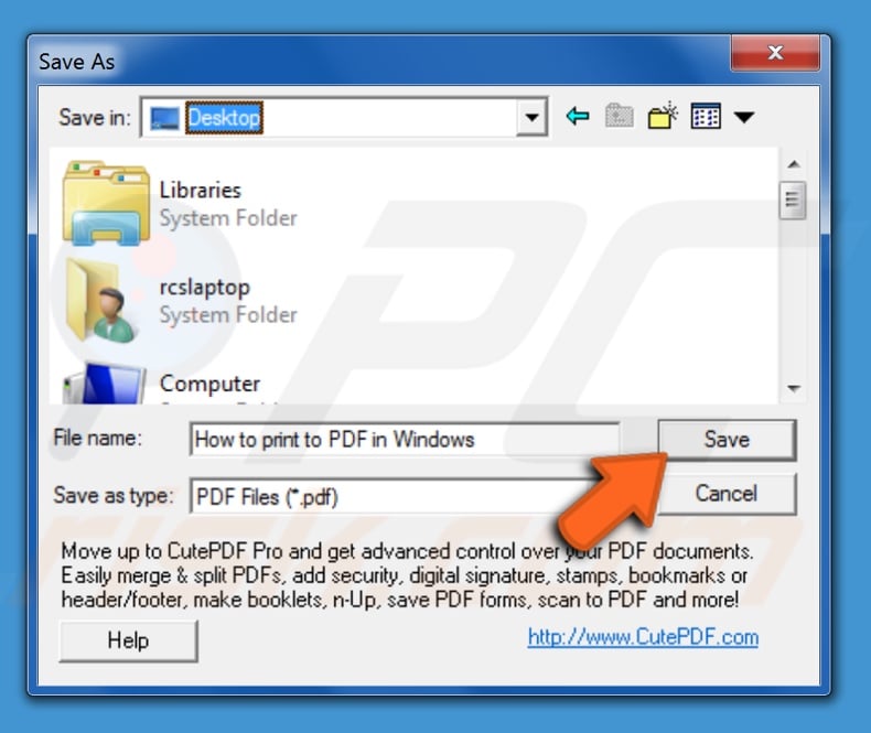 How To Print To PDF 