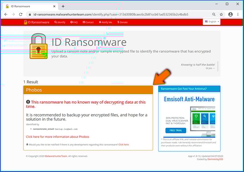 Duck Ransomware - Decryption, removal, and lost files recovery (updated) Duck Ransomware - Decryption, removal, and lost files recovery (updated)