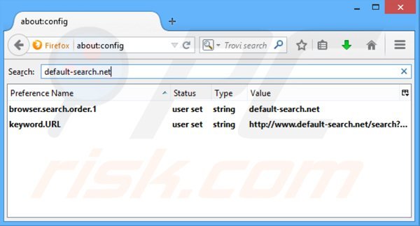 Default-search.net Redirect - how to remove?