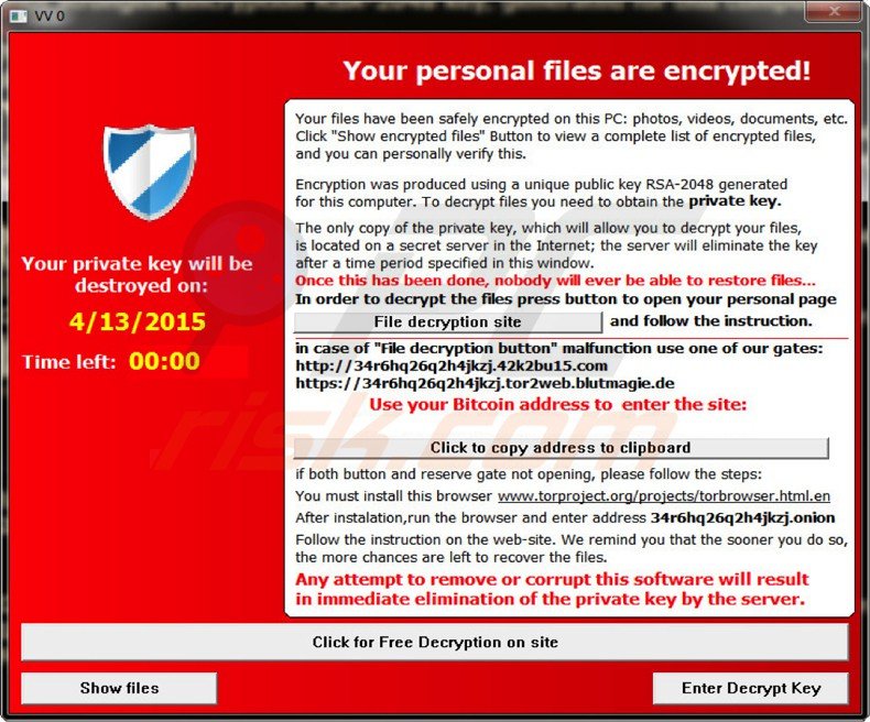 CryptoLocker - Decryption, removal, and lost files recovery (updated) CryptoLocker - Decryption, removal, and lost files recovery (updated)