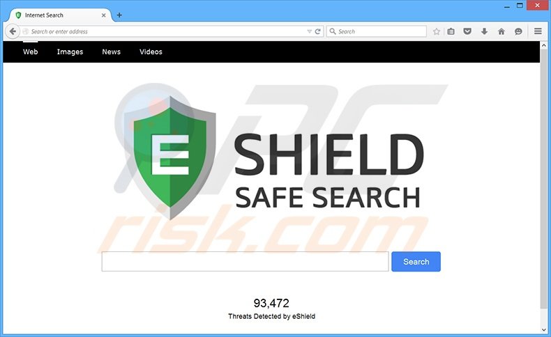 Search.eshield.com Redirect - how to remove?
