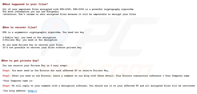 Samsam Ransomware - how to remove?
