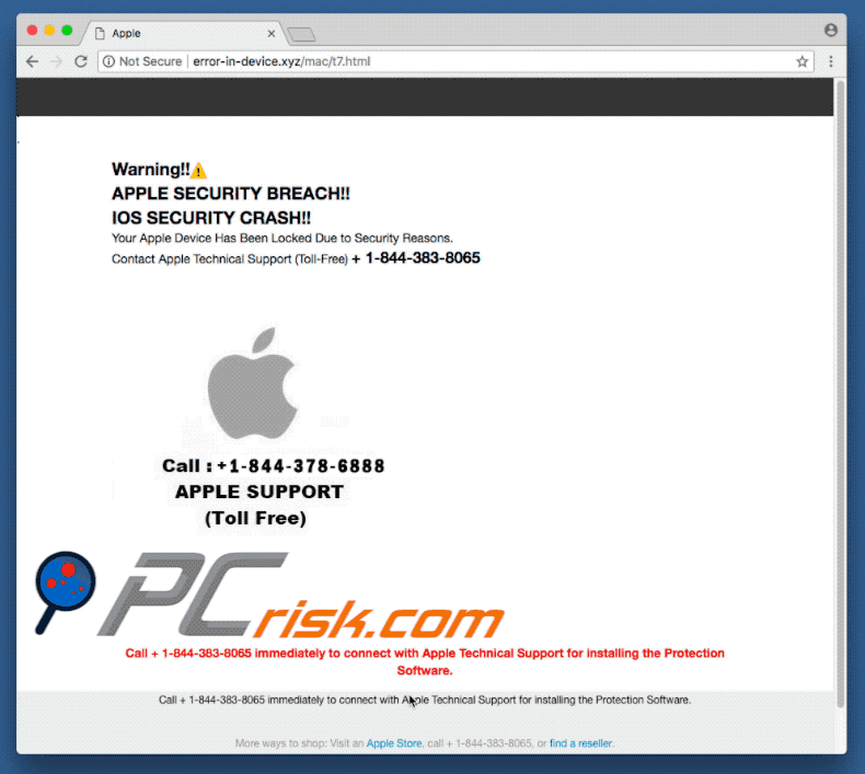 APPLE SECURITY BREACH POP-UP Scam (Mac) - Removal steps, and macOS ... APPLE SECURITY BREACH POP-UP Scam (Mac) - Removal steps, and macOS ...