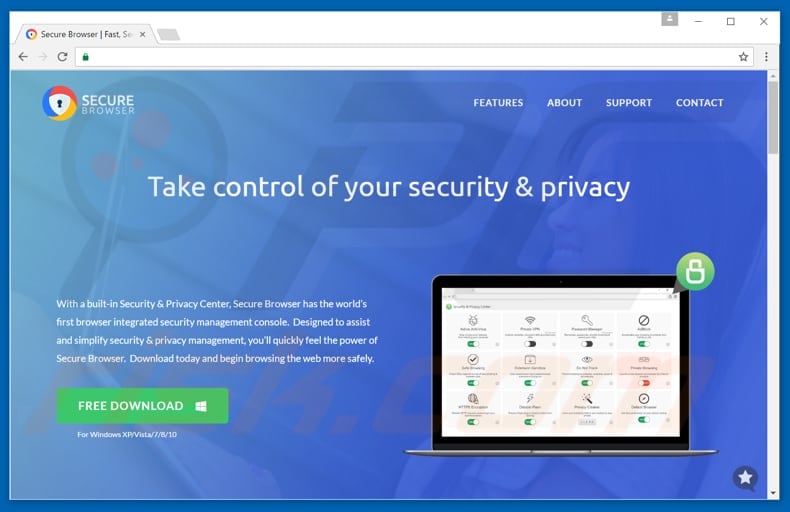 How to uninstall Secure Browser Adware - virus removal instructions ...