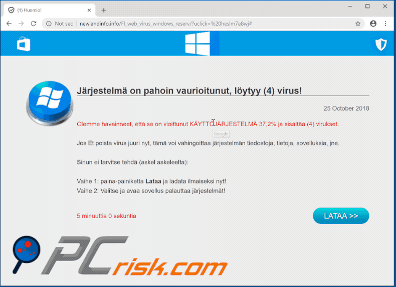 How to uninstall The System Is Badly Damaged POP-UP Scam - virus ...