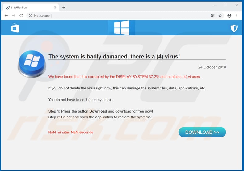 How to uninstall The System Is Badly Damaged POP-UP Scam - virus ...