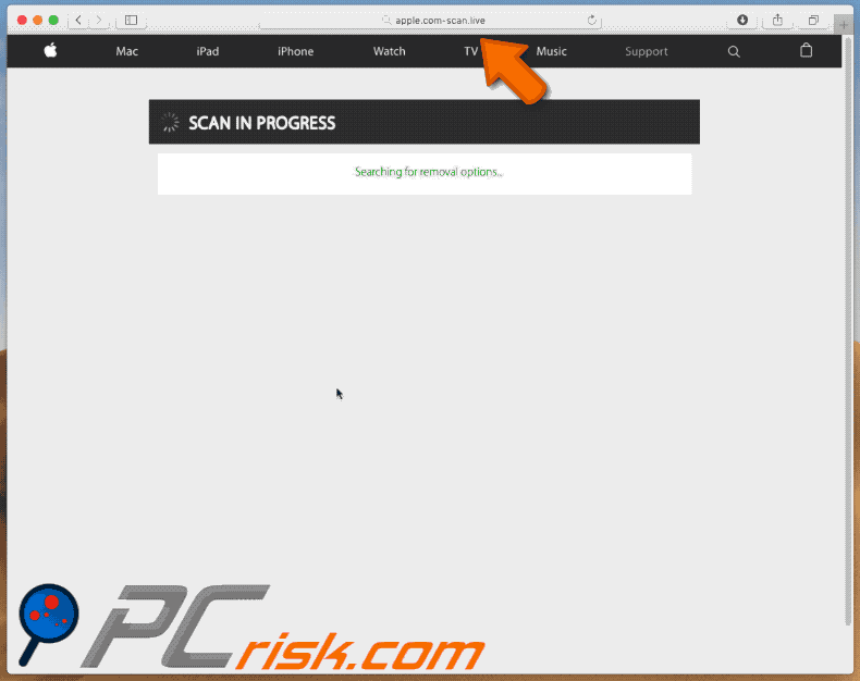 Apple.com-scan.live POP-UP Scam (Mac) - Removal steps, and macOS ... Apple.com-scan.live POP-UP Scam (Mac) - Removal steps, and macOS ...