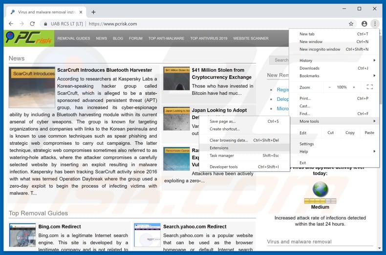 How to remove Microsoft Detected Malicious Virus And Blocked Your ...