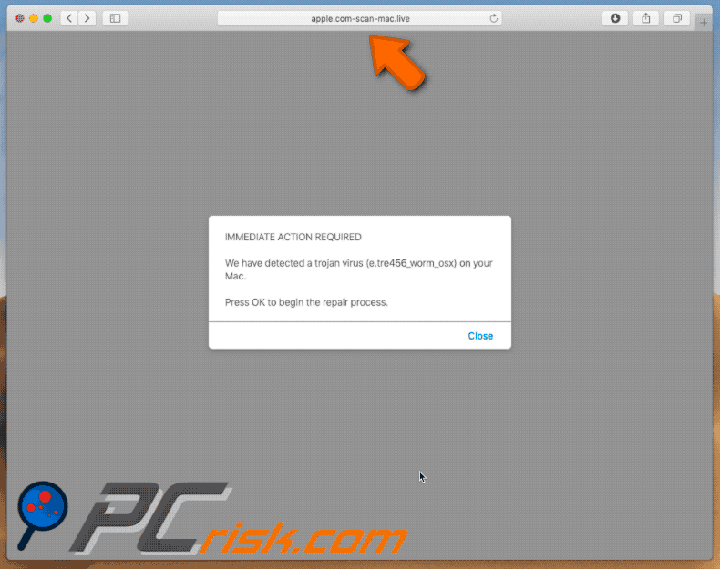 Apple.com-scan-mac.live POP-UP Scam (Mac) - Removal steps, and macOS ... Apple.com-scan-mac.live POP-UP Scam (Mac) - Removal steps, and macOS ...