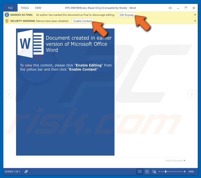 How to remove Dridex Malware - virus removal instructions (updated) How to remove Dridex Malware - virus removal instructions (updated)