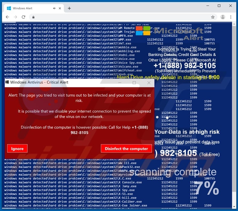 Windows Antivirus - Critical Alert POP-UP Scam - Removal and recovery ... Windows Antivirus - Critical Alert POP-UP Scam - Removal and recovery ...