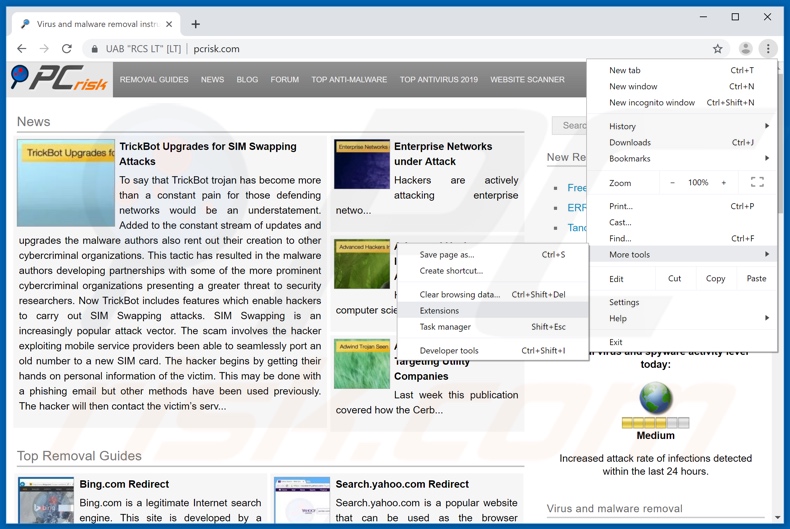 How to uninstall Telecomer.live Ads - virus removal instructions