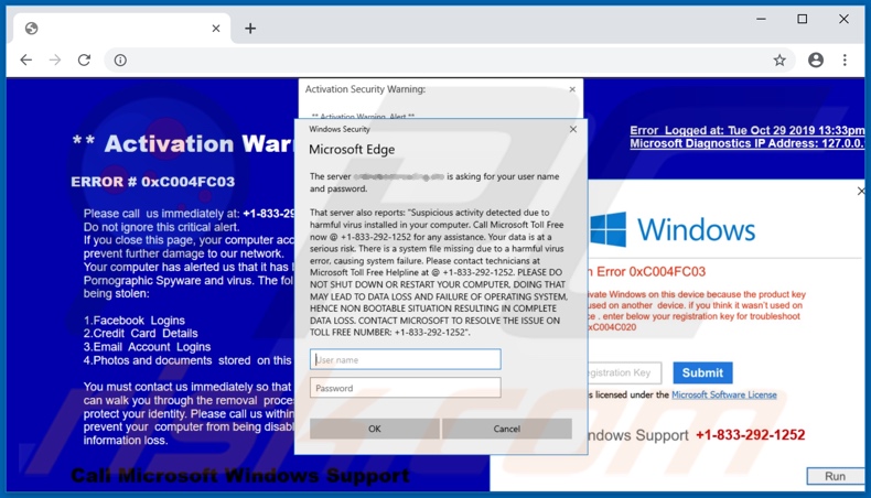 How to remove ERROR 0xC004FC03 POP-UP Scam - virus removal guide (updated)