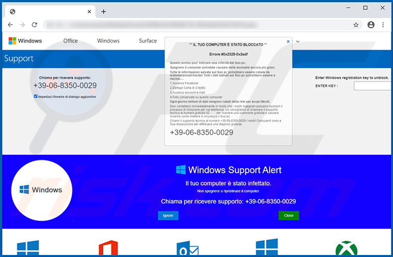 Windows Support Alert POP-UP Scam - Easy removal steps (updated) Windows Support Alert POP-UP Scam - Easy removal steps (updated)
