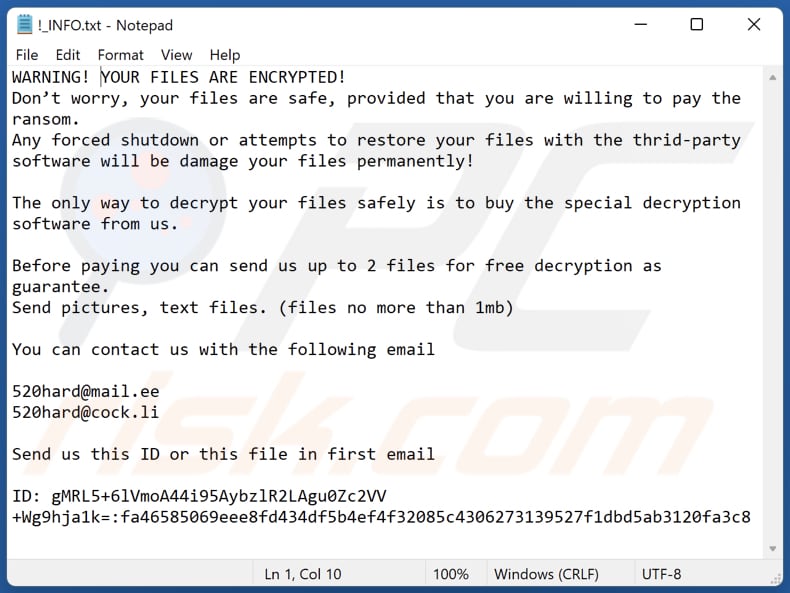 520 Ransomware Decryption Removal And Lost Files Recovery updated 