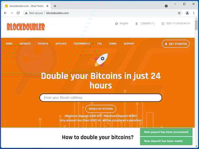 Double Your Bitcoins Scam - Removal and recovery steps (updated) Double Your Bitcoins Scam - Removal and recovery steps (updated)
