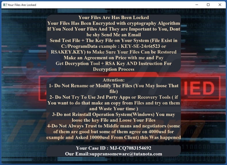 Joker Ransomware - Decryption, removal, and lost files recovery (updated) Joker Ransomware - Decryption, removal, and lost files recovery (updated)