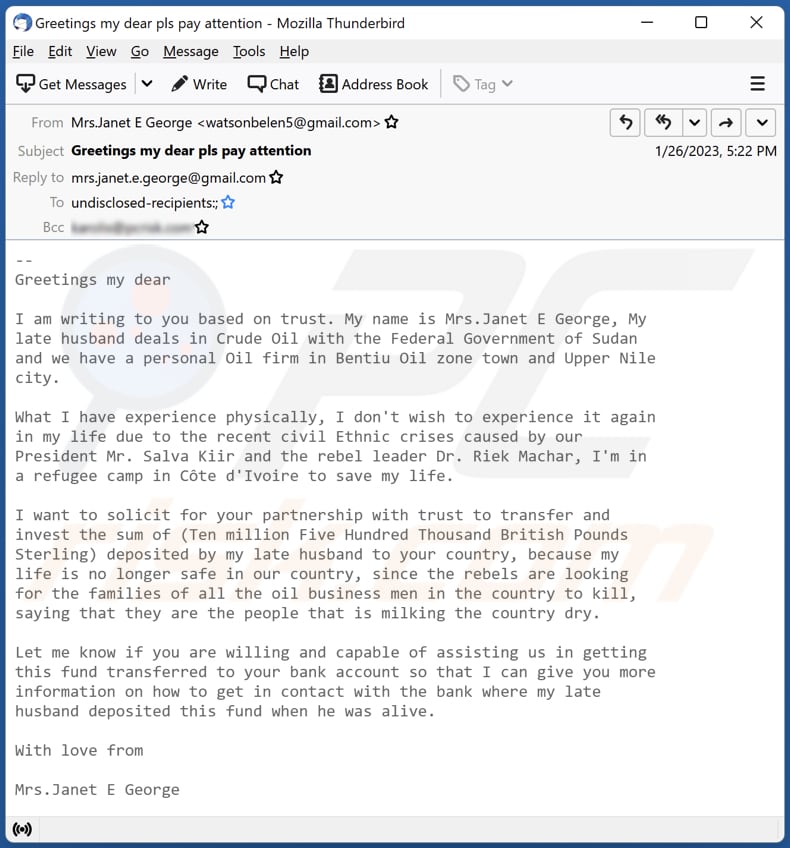Fund Transfer Assistance Email Scam Removal And Recovery Steps Updated