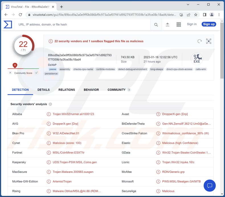 RL Stealer Malware - Malware removal instructions RL Stealer Malware - Malware removal instructions