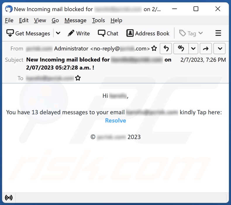 You Have Delayed Messages Email Scam Removal And Recovery Steps