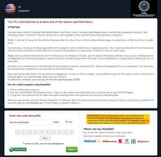 Computer Blocked By Fbi : Remove FBI 'Your Browser Has Been Blocked ...